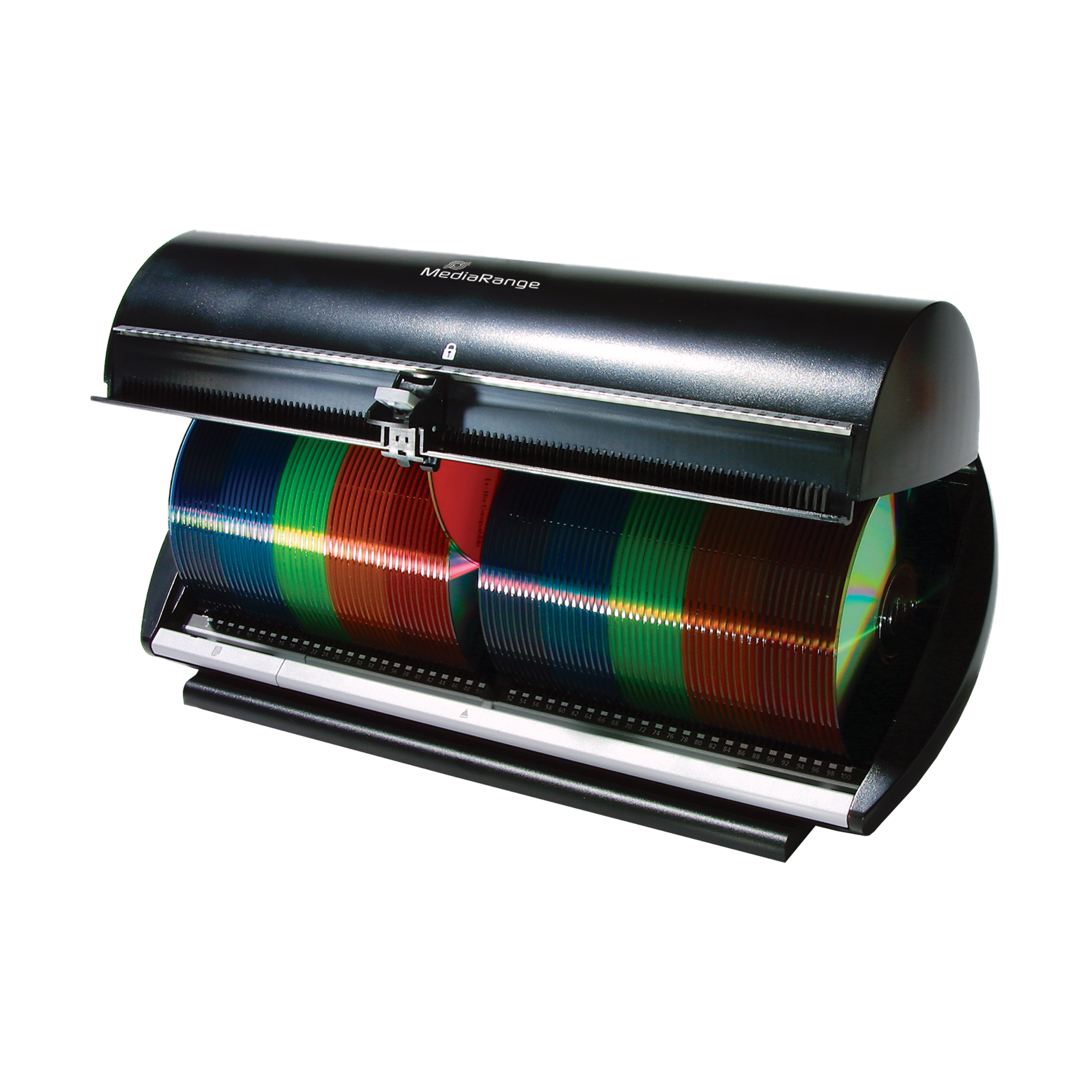 Mediarange Selector für 100 CD/DVD/BD Archivierungs System ...